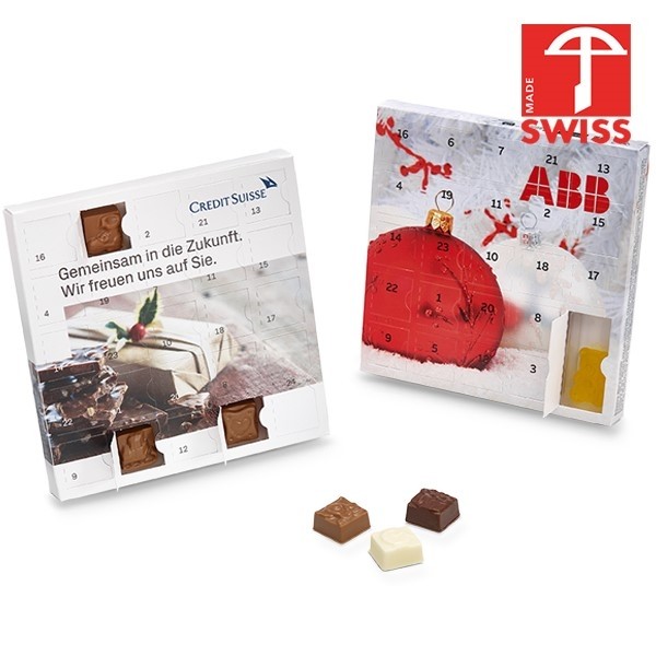 Adventskalender Schokolade